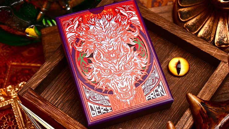 The Norse Myths Series (Fenrir) Playing Cards - Freepost Magic